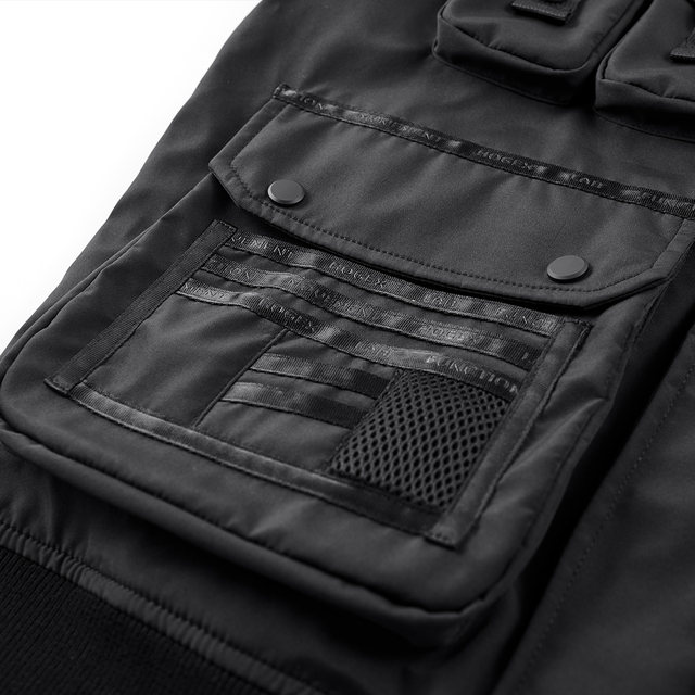 VIP heavyweight multi-pocket jacket for men spring and autumn 2024 new loose baseball uniform ...