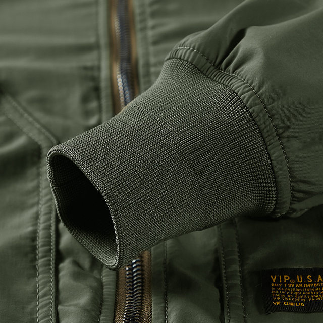 VIP autumn ma1 bomber jacket men's American style retro handsome ...