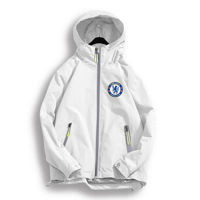 Chelsea uniforms football fan uniforms hooded jackets for men and women ...