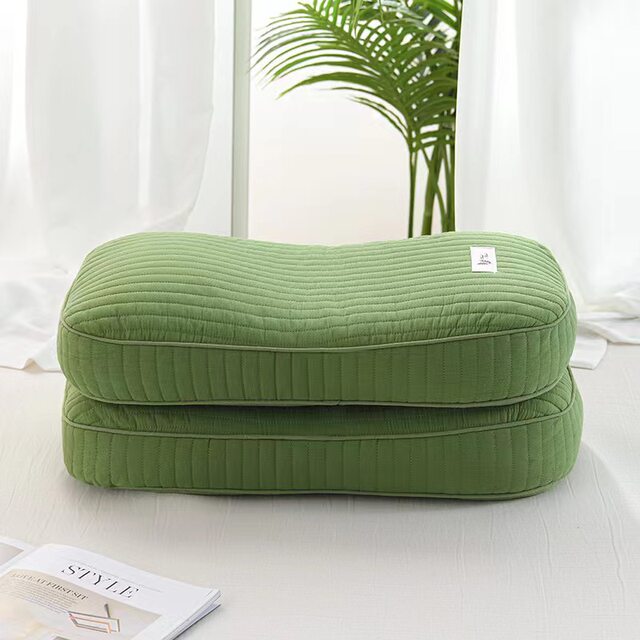 Empty cotton pillowcase without buckwheat shell filled cassia seed ...