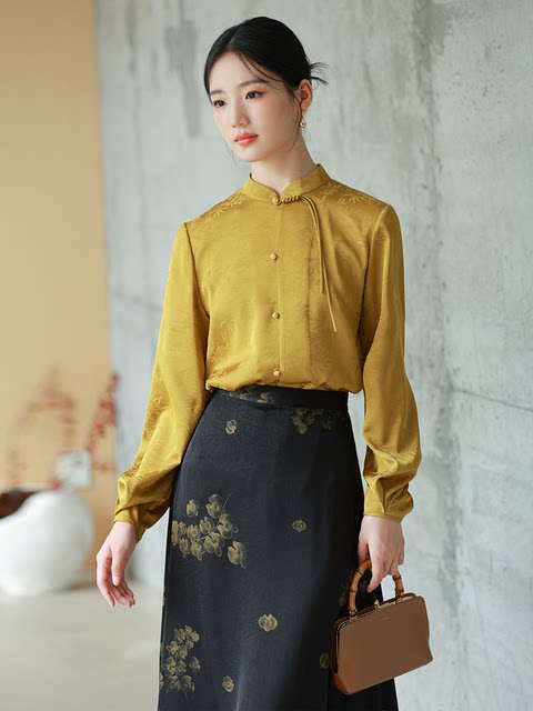 New Chinese-Style Top for Women, Autumn New Collection, National Style ...