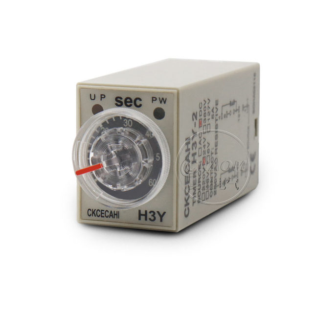 Power-on delay time relay H3Y-2/4 small 8-pin 24v220v AC timer switch