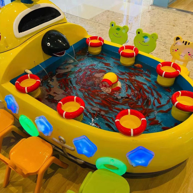 Children's Paradise Fishing Pond Shopping Mall Fishing Pond Commercial ...