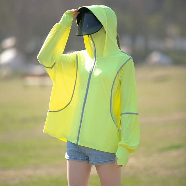 Sun protection clothing for women, summer anti-UV breathable large size ...