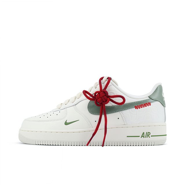Nike Air Force1 Low AF1 White Snake Year Limited Men's Casual Board ...