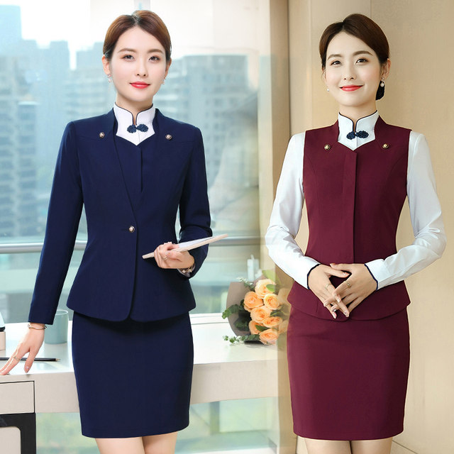 Company professional suit suits for women autumn interview work clothes ...