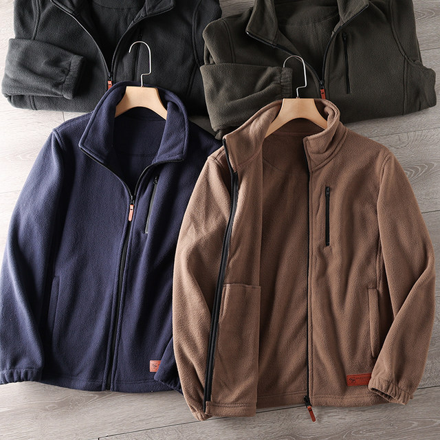 High-density polar fleece! Lock temperature and keep warm! Autumn and ...
