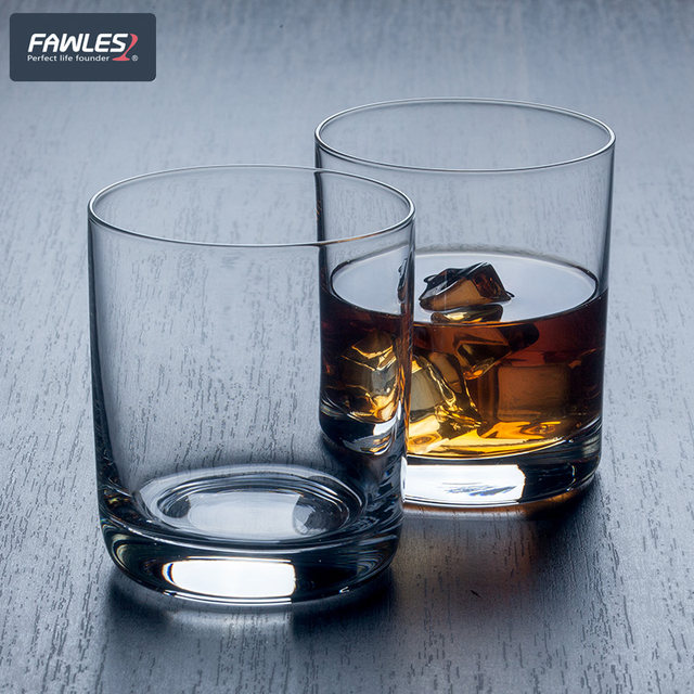 Crystal glass whiskey glass foreign wine glass spirits beer glass bar ...