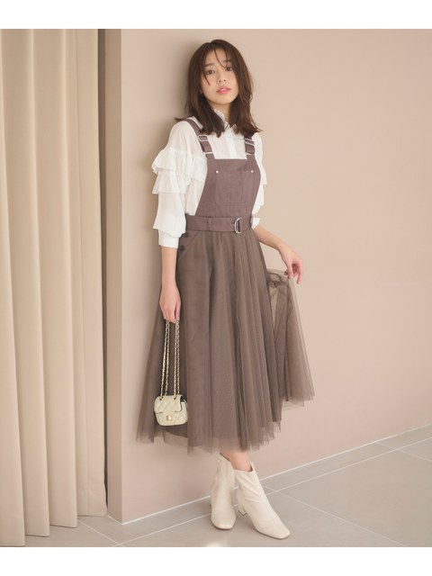 Feroux Spring New Japanese Light Luxury Sweet Ruffle Tops and Shirts for Women BLPFCM0301ONWARD