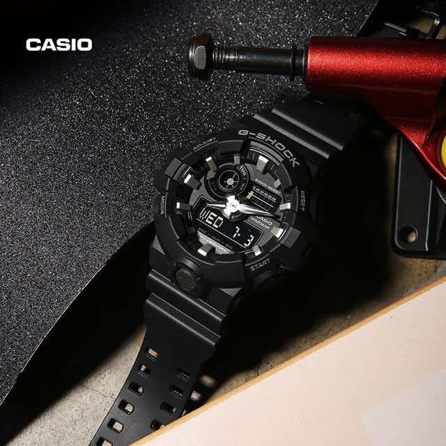 casio Casio overseas flagship store GA-700 waterproof student watch men ...