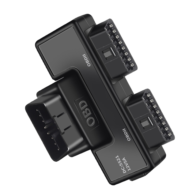OBD2 one-to-two adapter line 16-pin 16-core OBD expansion line ...
