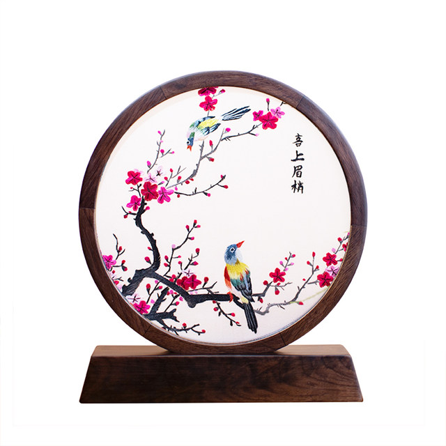 Suzhou embroidery double-sided embroidery ornaments pure hand ...