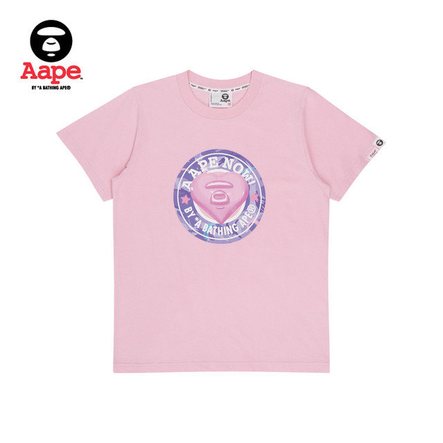 Aape flagship store women's spring and summer love ape face camouflage ...