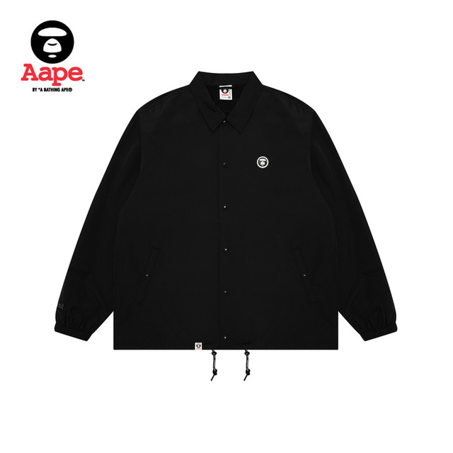 Aape flagship store men's 24 autumn and winter ape face badge lapel ...