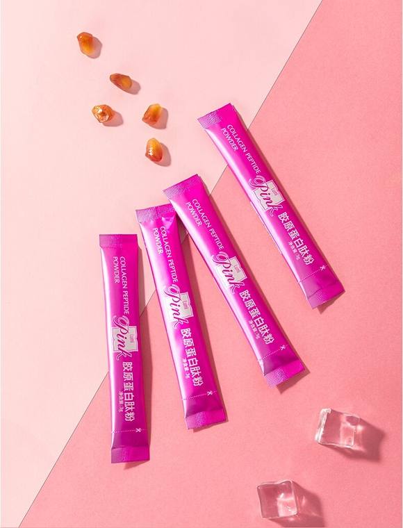 lumi collagen peptide powder Pink fish collagen small molecule peptide ...