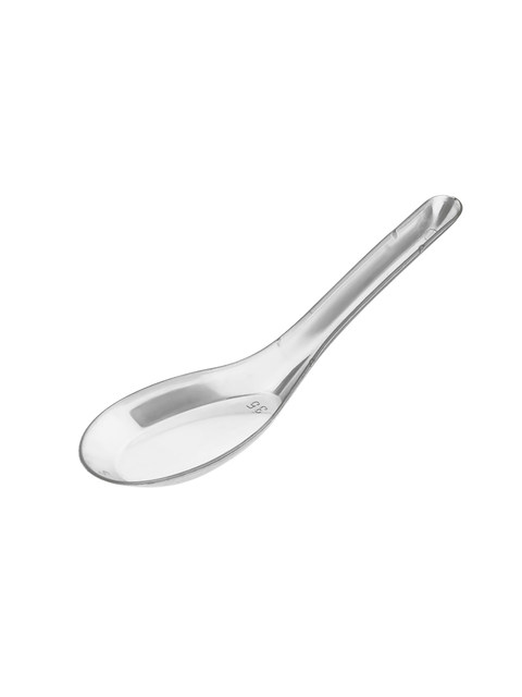 Disposable spoon plastic transparent spoon commercial food grade small ...