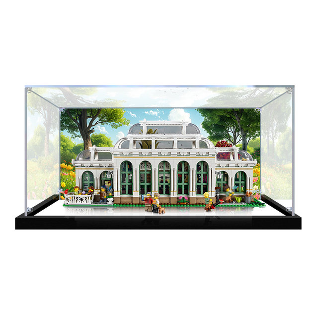 Suitable for LEGO 21353 beautiful botanical garden display box model ...