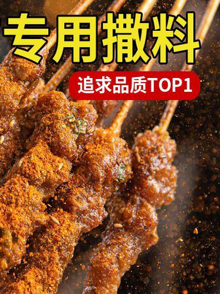BBQ Seasoning Cumin Powder for Fried Skewers Zibo Barbecue Seasoning ...