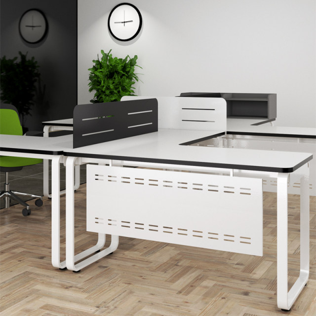 Desk baffle to prevent light exposure, computer desk to block office ...