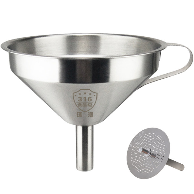 316 stainless steel funnel wine spoon wine raisin drinker household ...