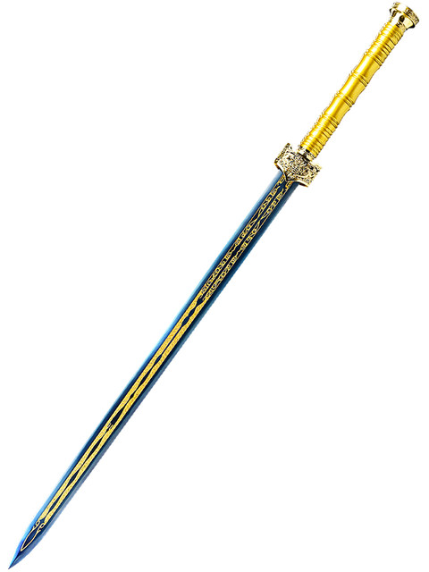 Longquan Xingji's sword high manganese steel pattern steel stall sword ...