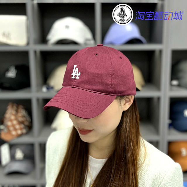 Korean MLB classic soft-top baseball cap adjustable small label NY ...