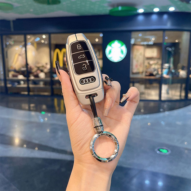Audi new a4l key cover a6l/a3l/q5l/q7/q8/q3/q2l/a5/a8l shell high-end women's bag buckle