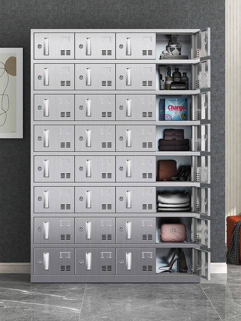 304 stainless steel locker factory dust-free workshop bathroom employee ...