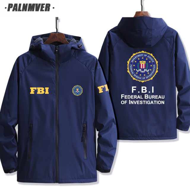 FBI American FBI agent movie surrounding hooded tops for men and women ...