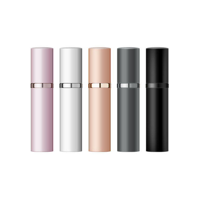 Perfume bottle bottom filling portable spray bottle aluminum glass ...