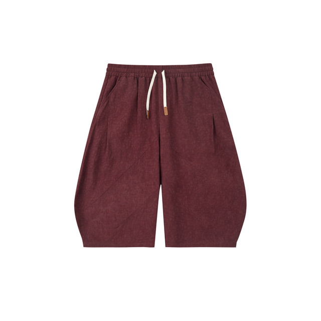 Half-ink large size men's new Chinese style linen shorts men's summer ...