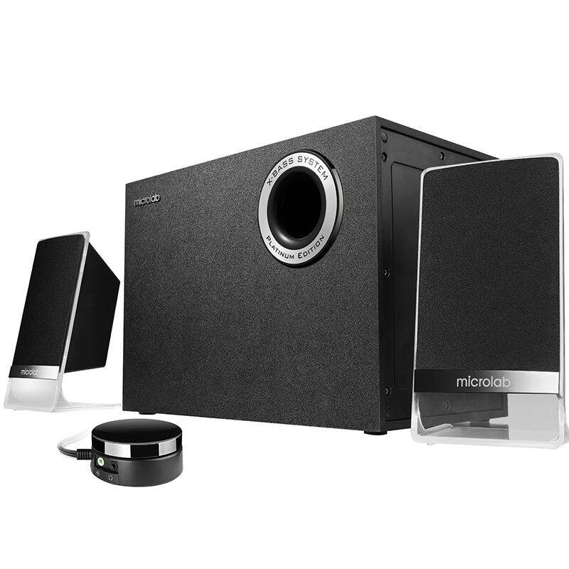 Microlab m-200 platinum edition 2.1 subwoofer masaüstü bilgisayar ...