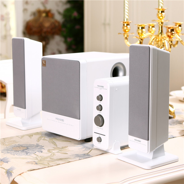 MicroLab/Microo FC570BT multimedia desktop computer Bluetooth audio ...