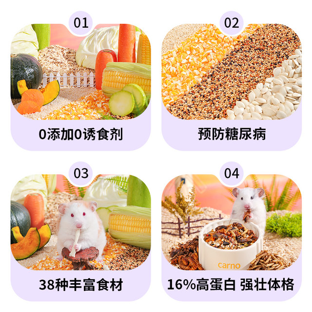 Kano hamster food staple food high protein dietary food golden bear rat ...