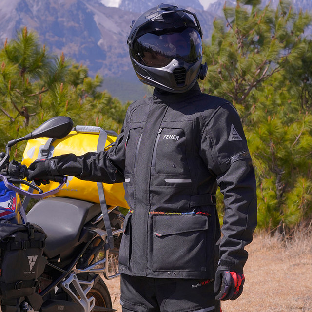 FEHER motorcycle riding clothing men's rally clothing suit four-season ...