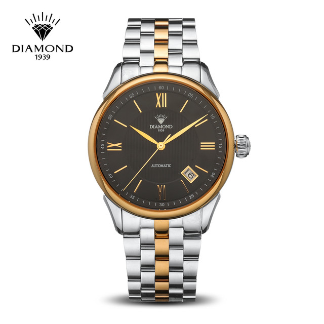 Shanghai Diamond Watch Men's Automatic Mechanical Watch Waterproof ...