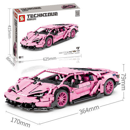 Mechanical Fury 8610 Remote Controlled Racing Puzzle Assembling ...