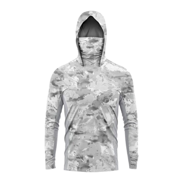 Ice silk fishing lure sun protection clothing men's summer ultra-thin ...