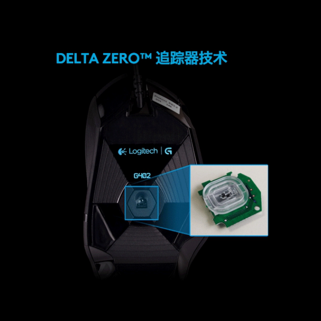 Logitech g402 wired mechanical mouse 8-button mouse macro lol chicken ...