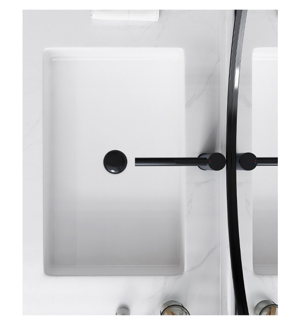 Large size ceramic under-counter basin 1 meter 9080760 large double ...