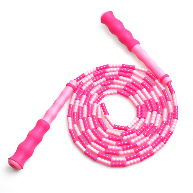 Jumping rope skipping children's bamboo pattern skipping rope adult ...