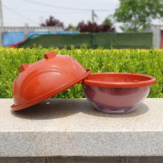 Large plastic transparent cover for flower pots, lazy automatic water ...