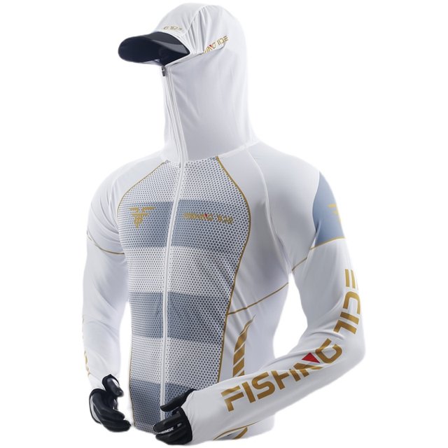 Fishing clothing ice silk summer suit men's sun protection clothing ...