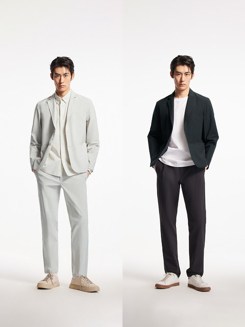 Jack Jones men's summer fashion trend versatile regular flat collar two ...