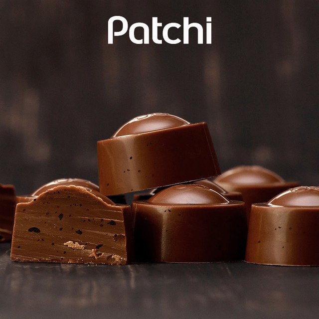 Patchi Dubai Chocolate Imported Roasted Coffee Bean Sandwich Milk Chocolate Snack Holiday Gift Box