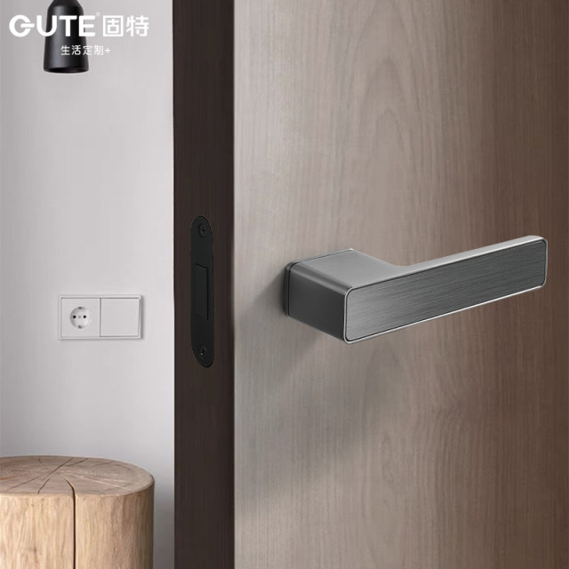 Good Italian minimalist door lock ecological magnetic bedroom door ...