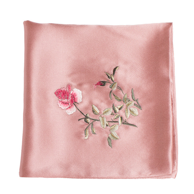 Silk embroidered handkerchief handmade Su embroidery handkerchief ...