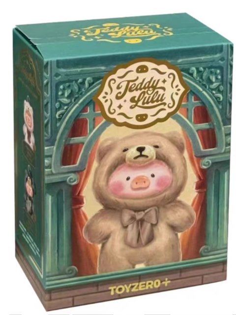 Genuine spot lulu pig blind box retro teddy toy shop Lulu tide player enamel plush pendant doll