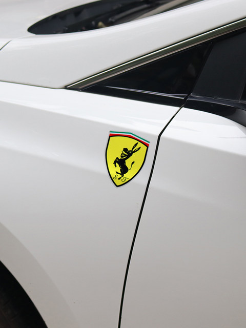 Car Personal Fata donkey carts Patch funny electric motorcycle cover ...