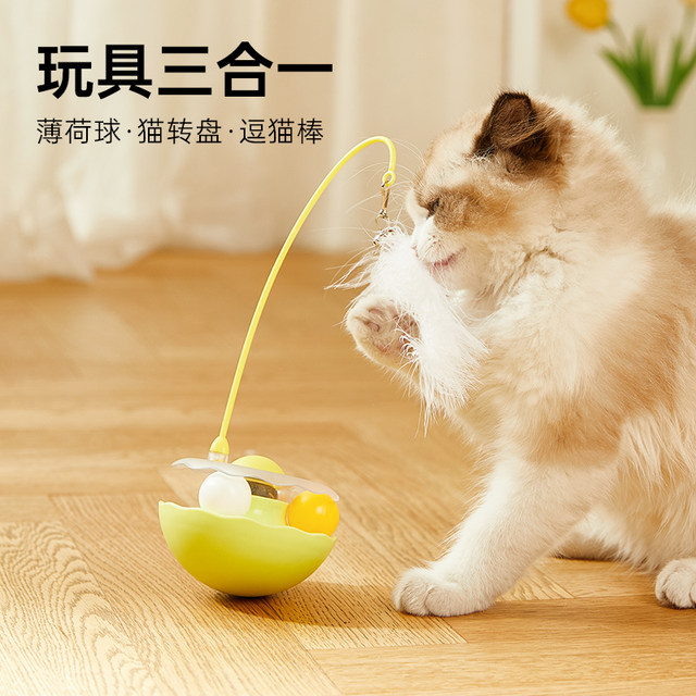 Cat toys for self-pleasure and boredom, cat sticks, catnip balls, cat ...